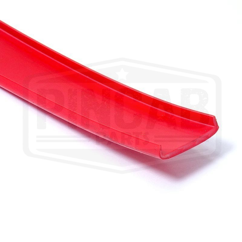 U-Molding 16mm rouge